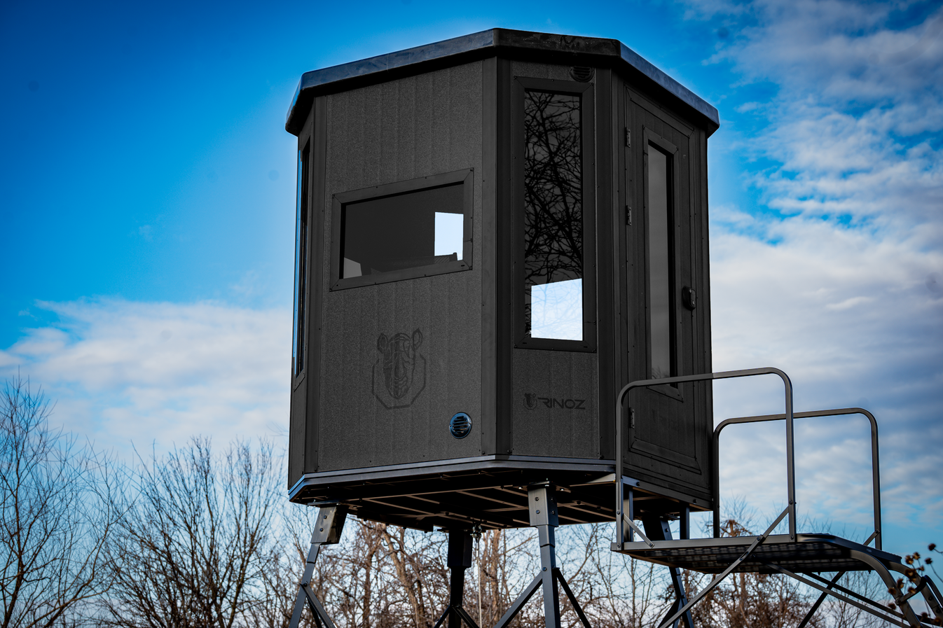 Rinoz Vizion Hard Shell Blind & Tower